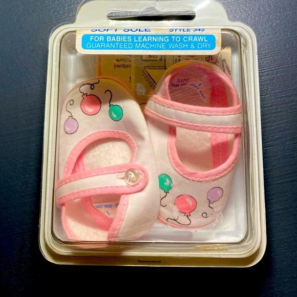 First Steps | Shoes | Nwt Vintage First Steps Baby Shoes Size Made In ...